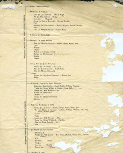 WILLIAM and SALLY CREECH FAMILY - Pine Mountain Settlement School