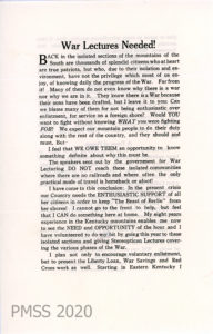 PARK W. FISHER Visitor - PINE MOUNTAIN SETTLEMENT SCHOOL COLLECTIONS