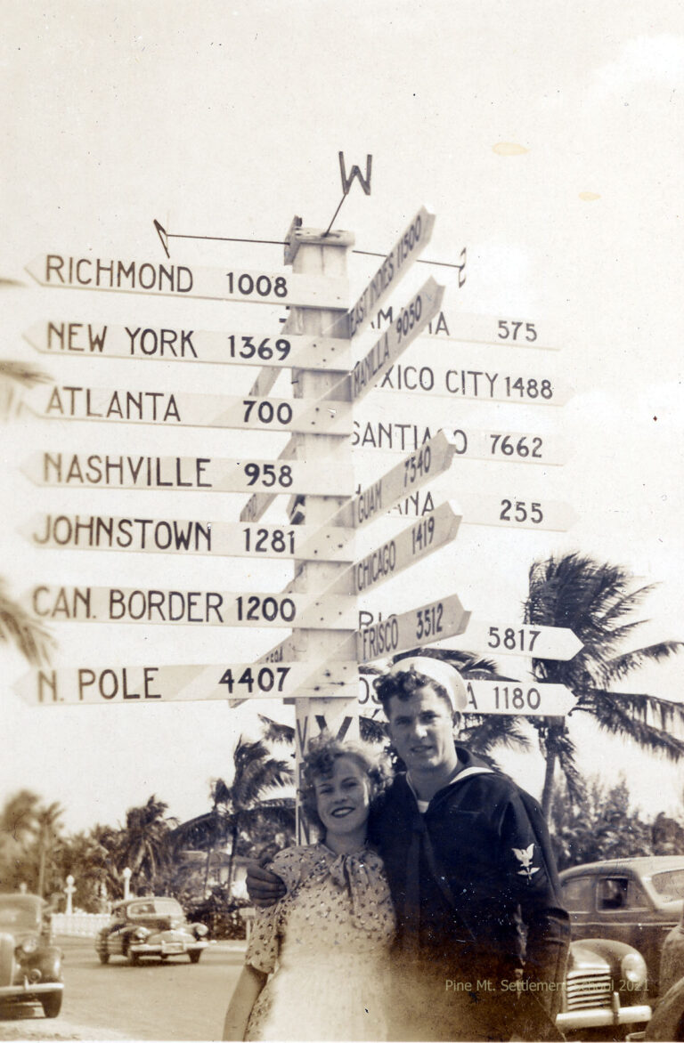 PEGGY McINTIRE Correspondence - PINE MOUNTAIN SETTLEMENT SCHOOL COLLECTIONS