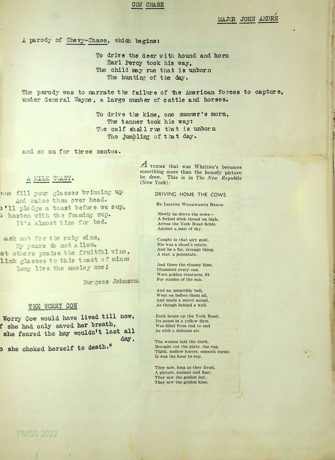 ELIZABETH HENCH Joy Stock Company Limited Letters 1930 - PINE MOUNTAIN ...