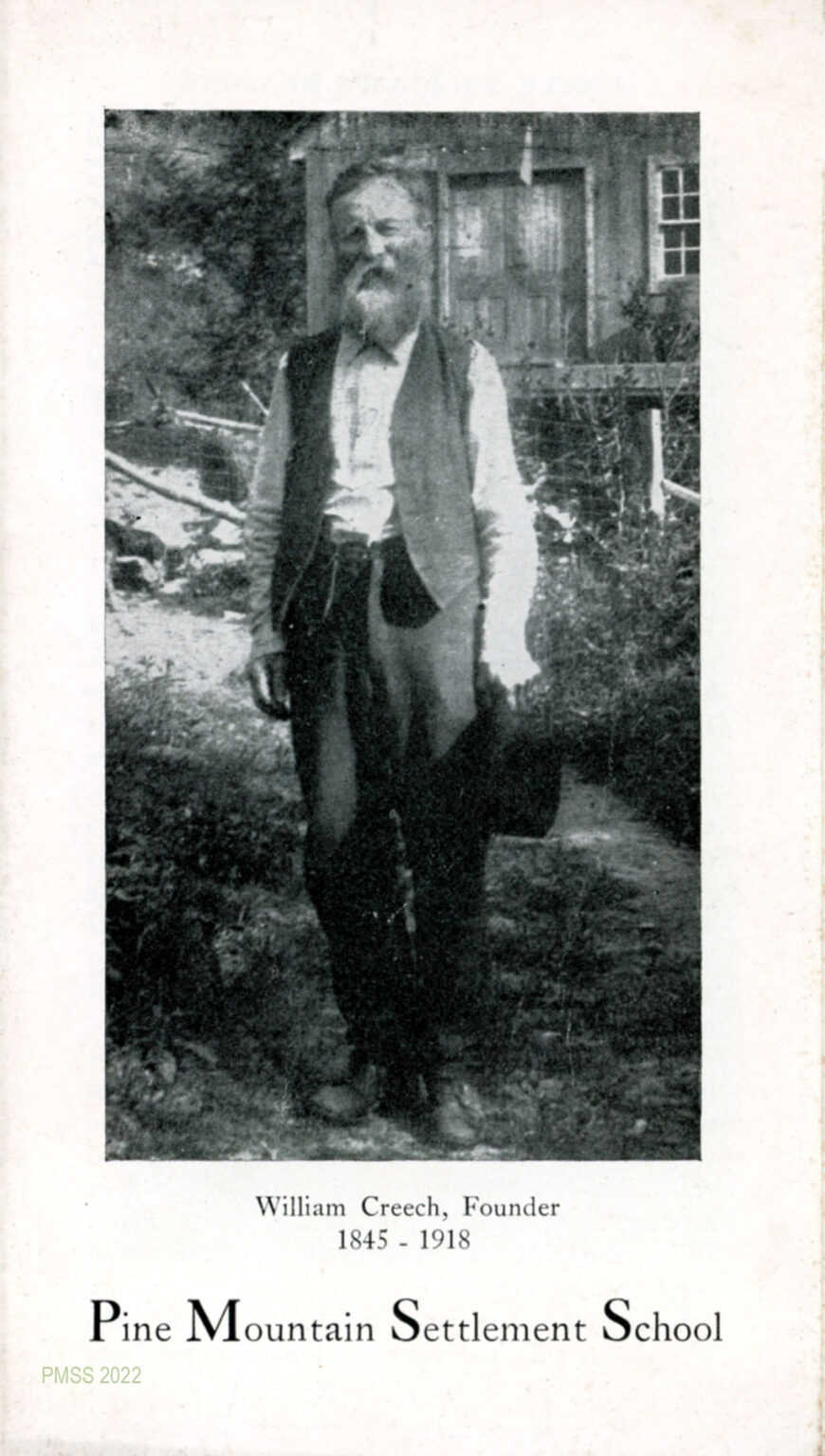 PUBLICATIONS PMSS EPHEMERA William Creech Founder - PINE MOUNTAIN ...